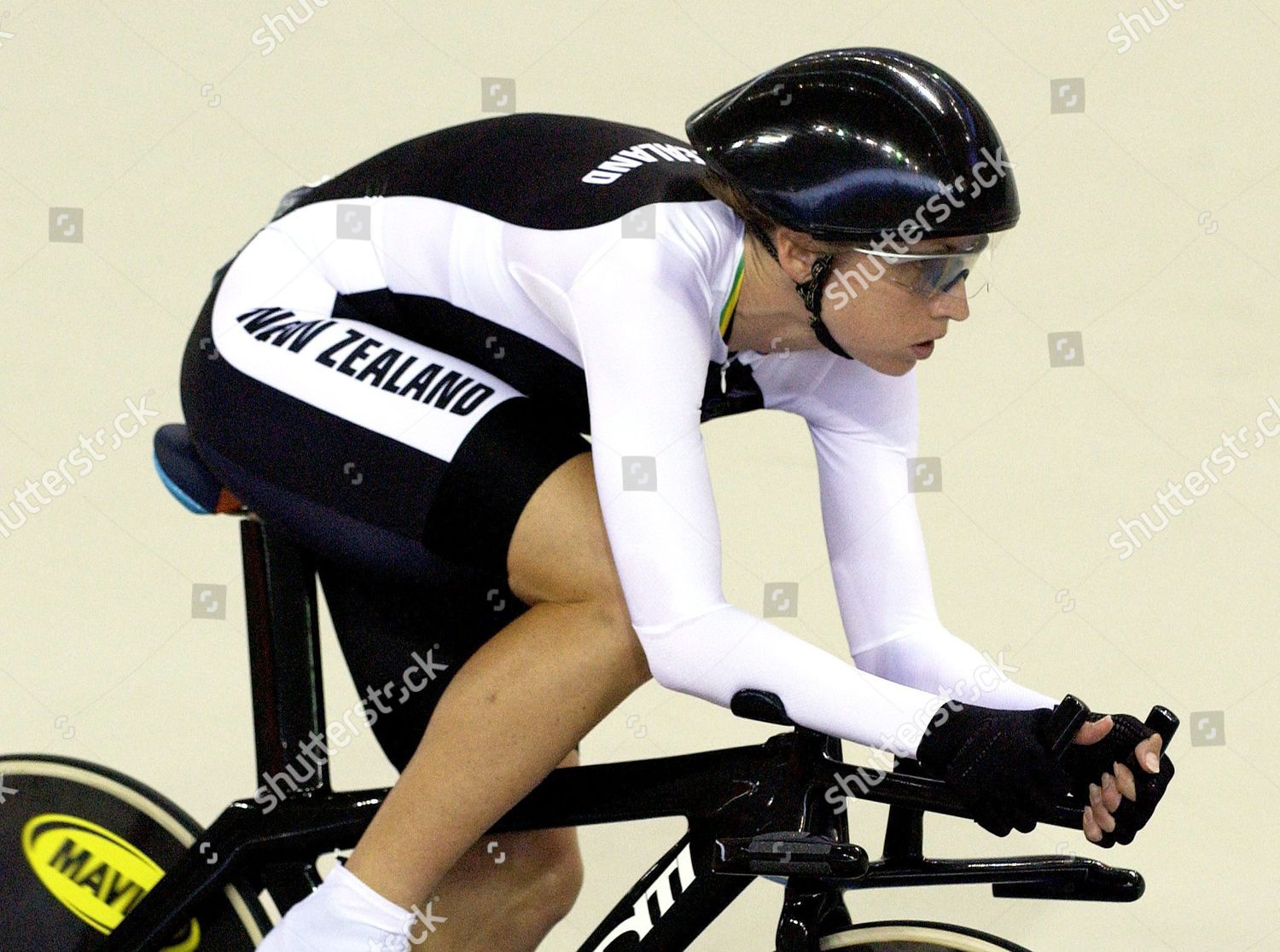Sarah Ulmer New Zealand On Track Editorial Stock Photo - Stock Image ...