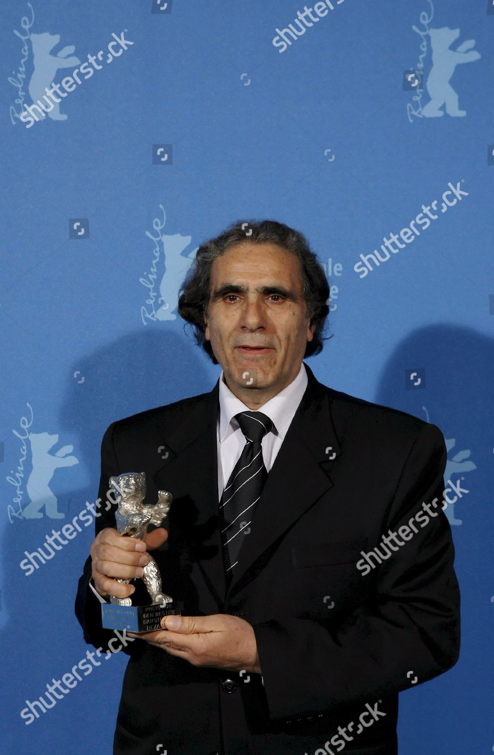 Iranian Actor Reza Najie Poses His Editorial Stock Photo - Stock Image ...