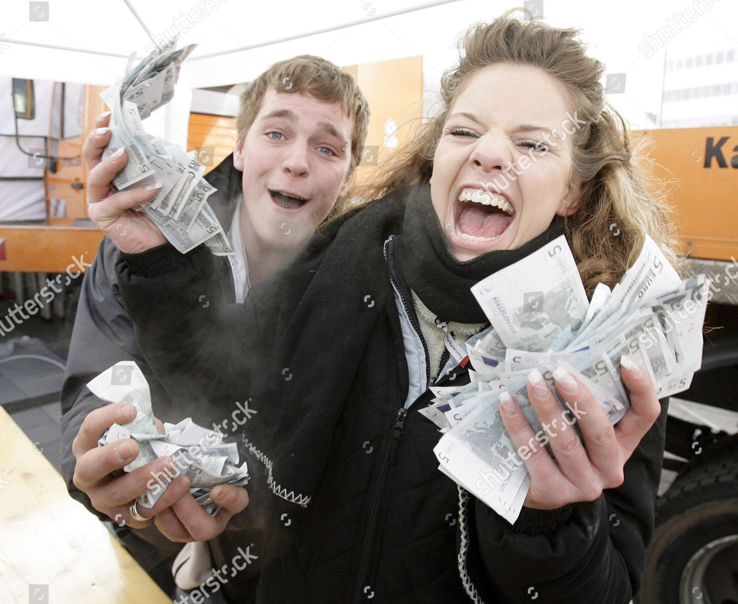 Two Allotted Passersby Christopher Keil Nadine Editorial Stock Photo ...