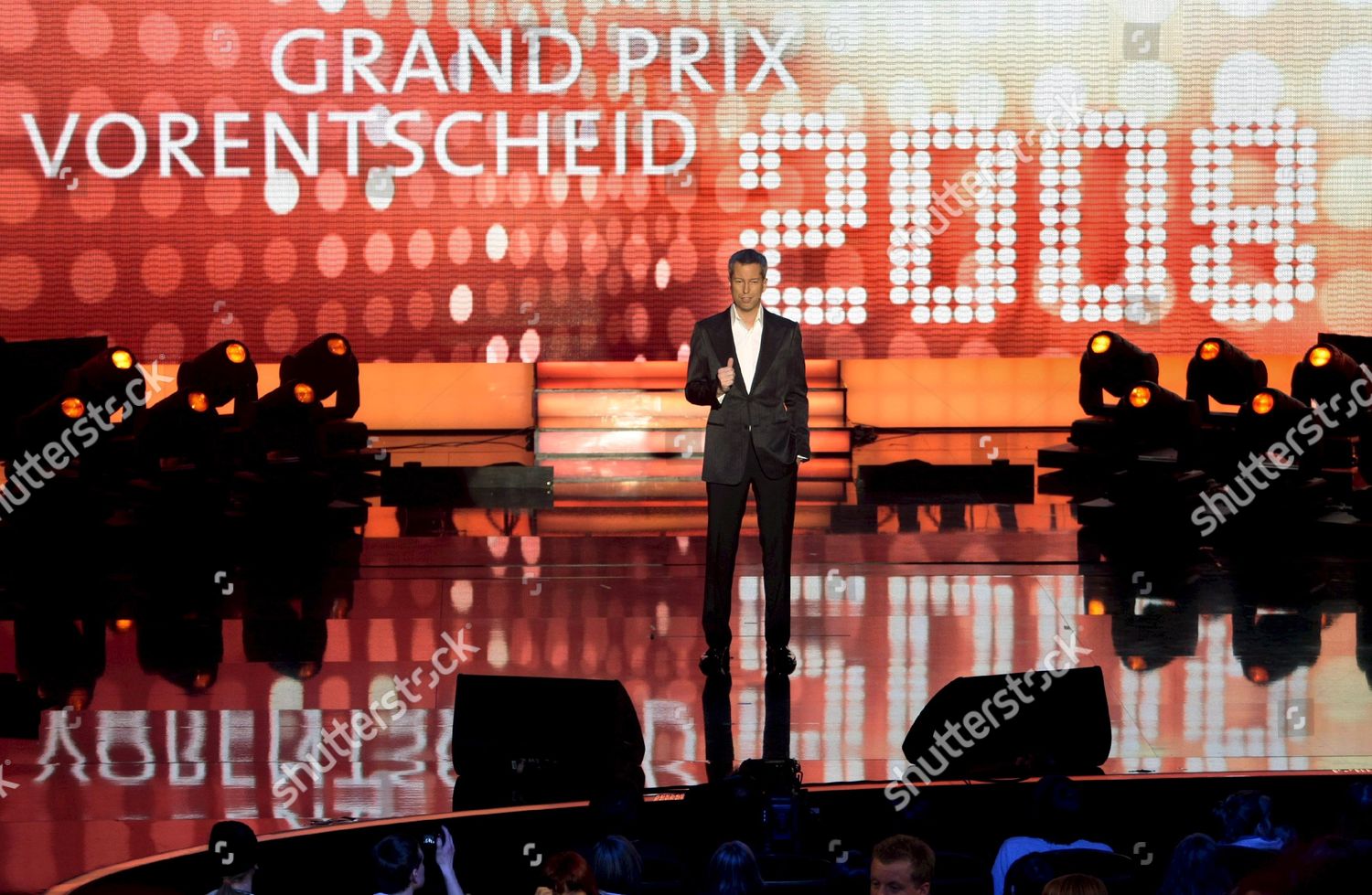 German Tv Presenter Thomas Hermanns Speaks Editorial Stock Photo ...