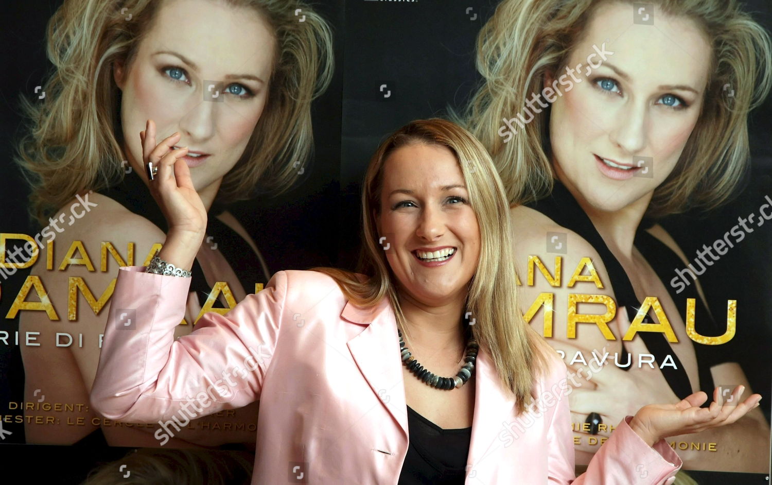 Opera Singer Diana Damrau Poses Front Editorial Stock Photo - Stock ...