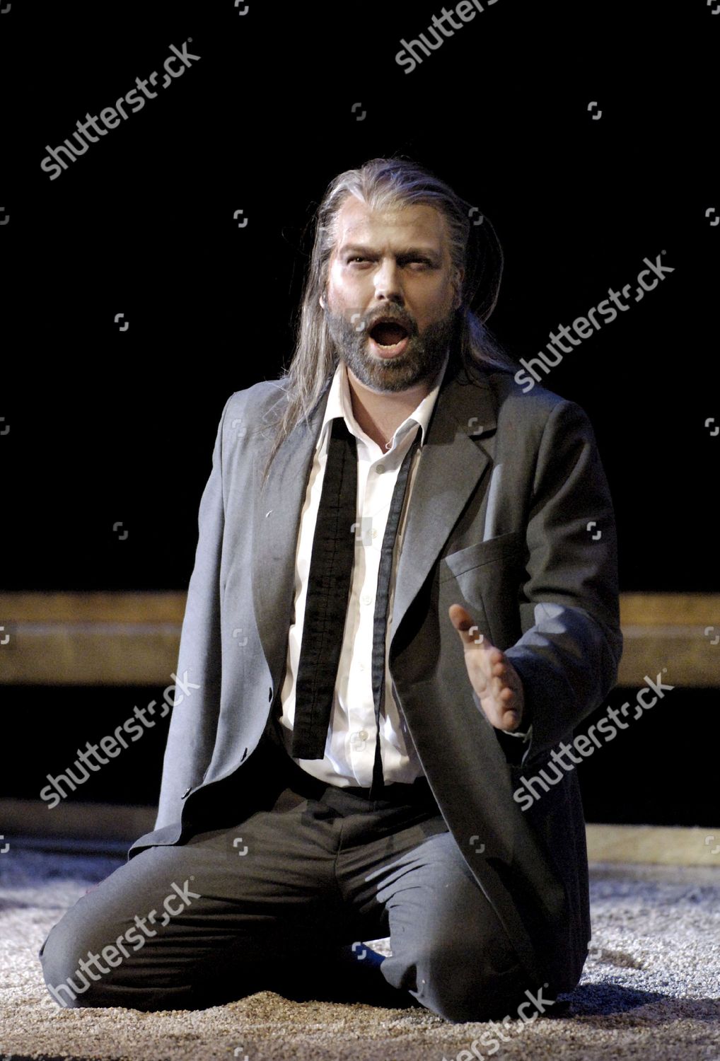Swedish Opera Singer Rickard Soedergren Sings Editorial Stock Photo ...