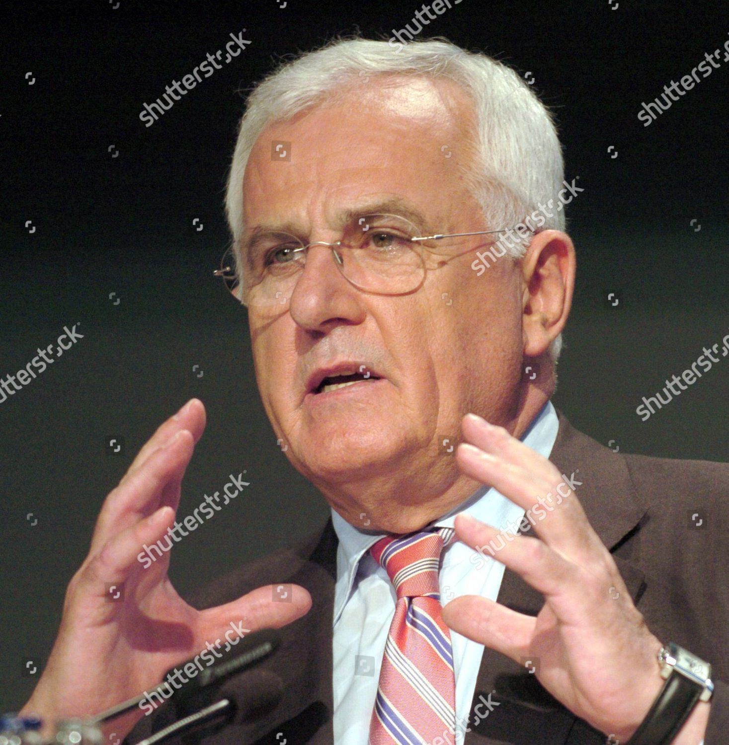 Peter Hartz Volkswagens Chief Personnel Explains Editorial Stock Photo ...