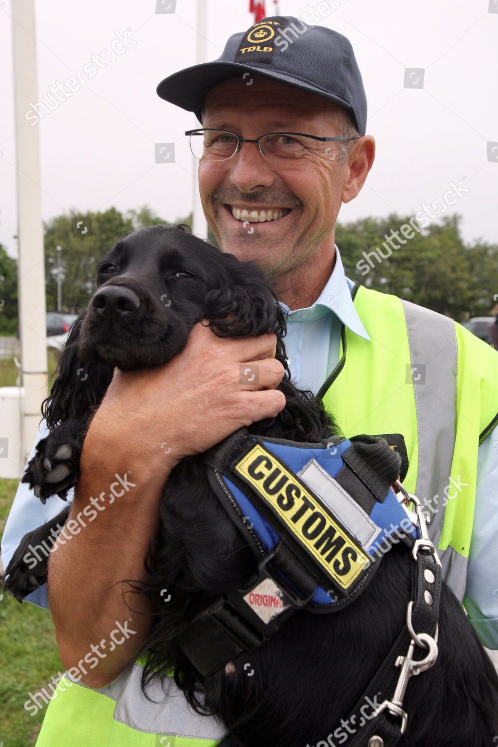 Danish Customs Officer Paul Petersen Poses Editorial Stock Photo ...