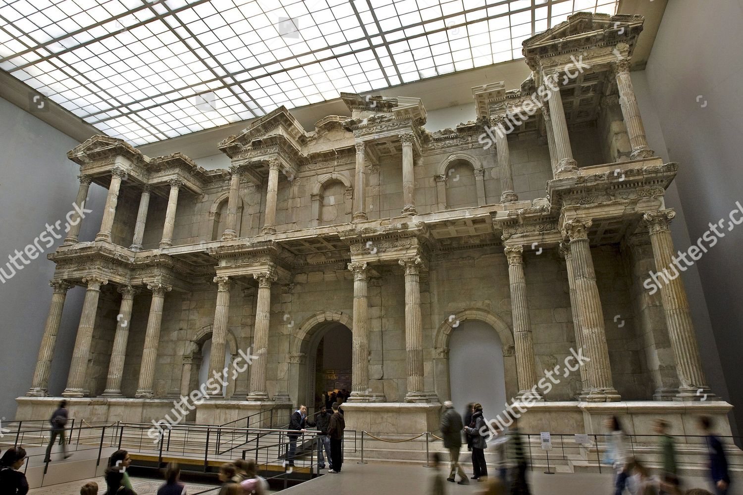 VISITORS PERGAMON MUSEUM EYE MARKET GATE Editorial Stock Photo - Stock ...