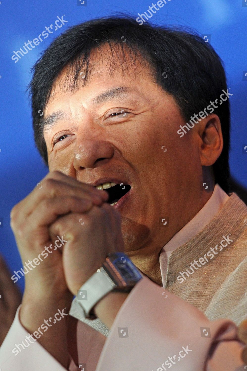 Chinese Actor Jackie Chan Attends Photocall Editorial Stock Photo ...
