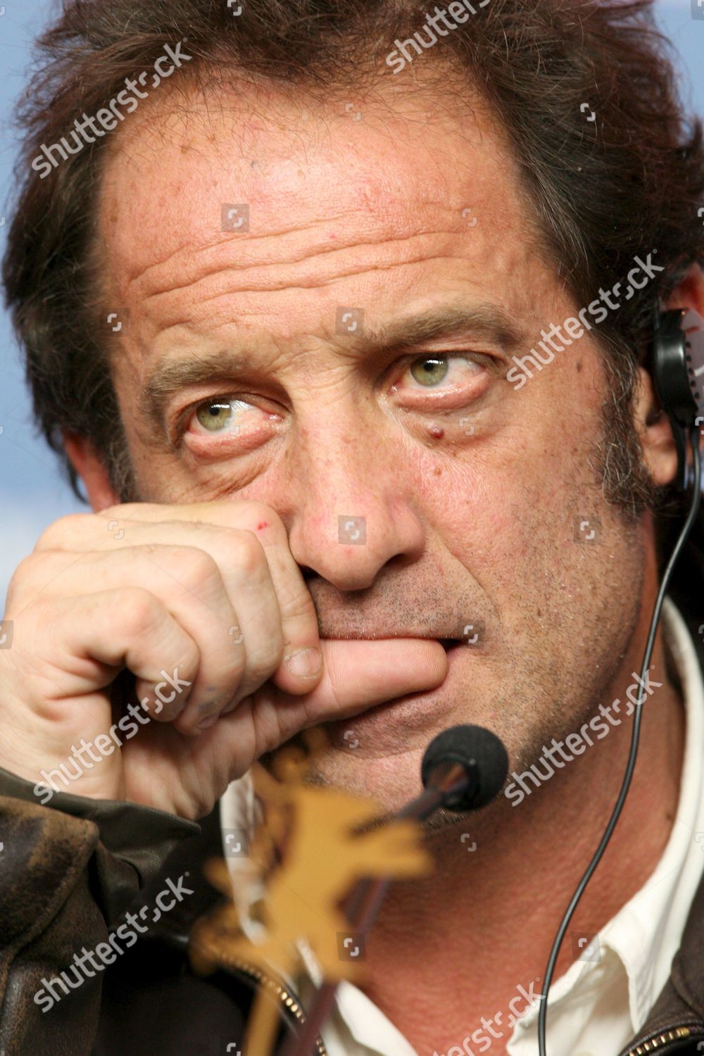 French Actor Vincent Lindon Attends Press Editorial Stock Photo - Stock ...