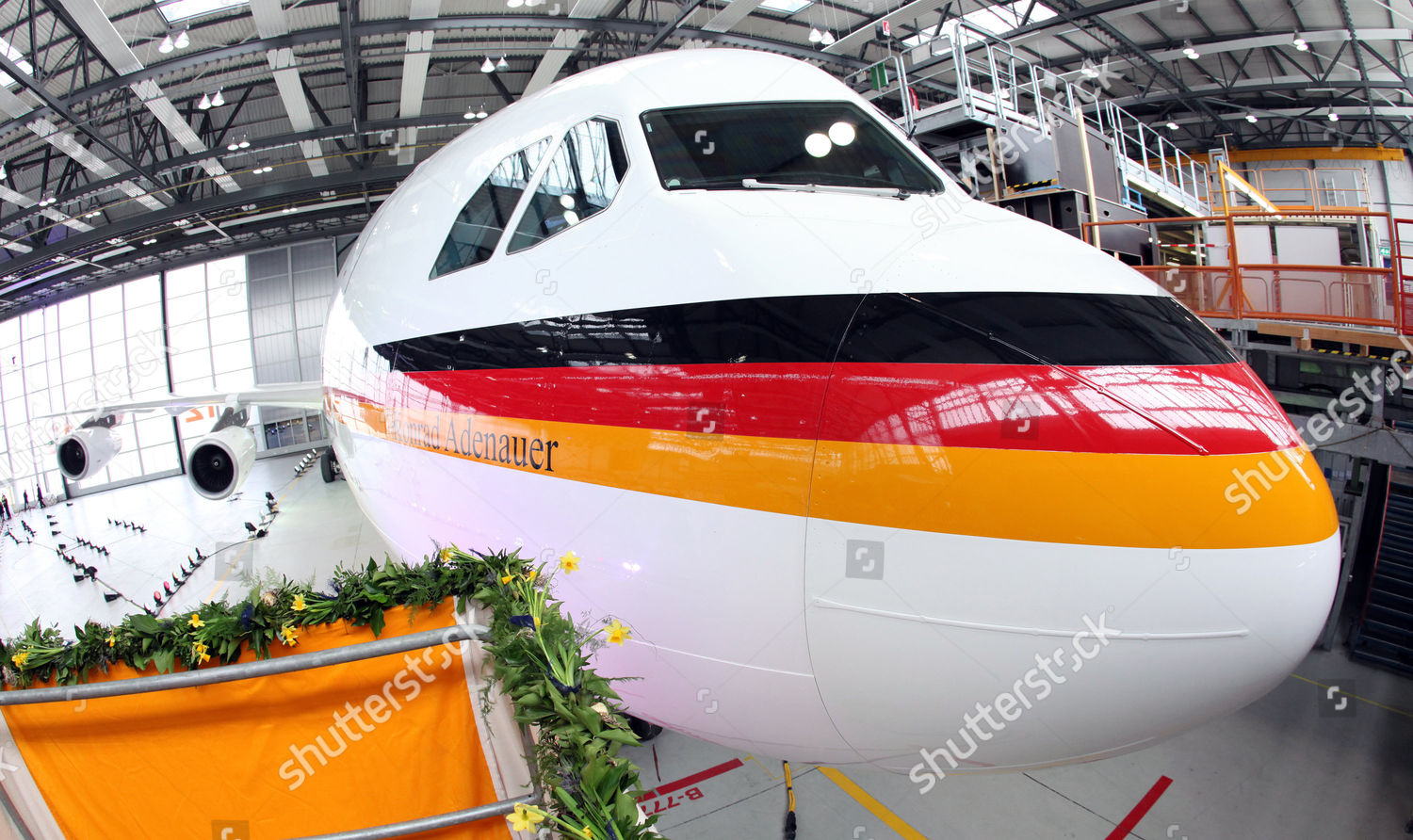 New Airbus A340 German Air Force Editorial Stock Photo - Stock Image ...