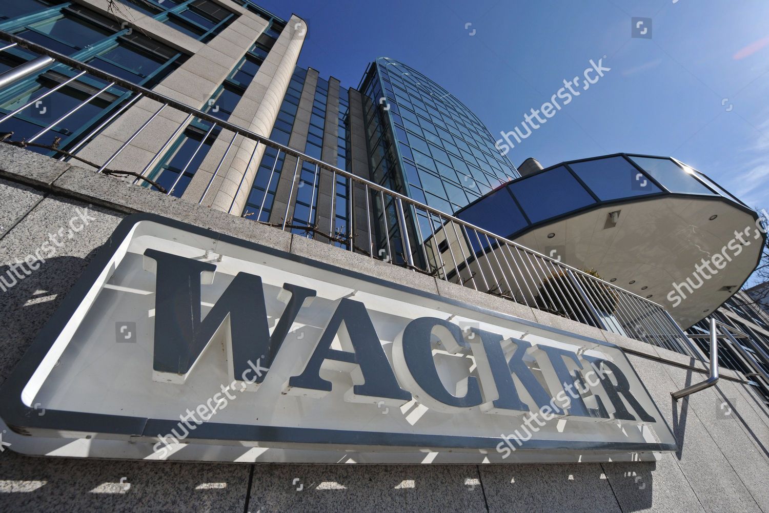 Headquarters Wacker Chemie Ag Pictured Munich Editorial Stock Photo ...