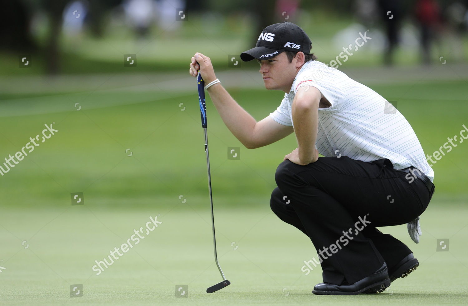 British Golf Pro Gary Boyd Eyes Editorial Stock Photo - Stock Image ...