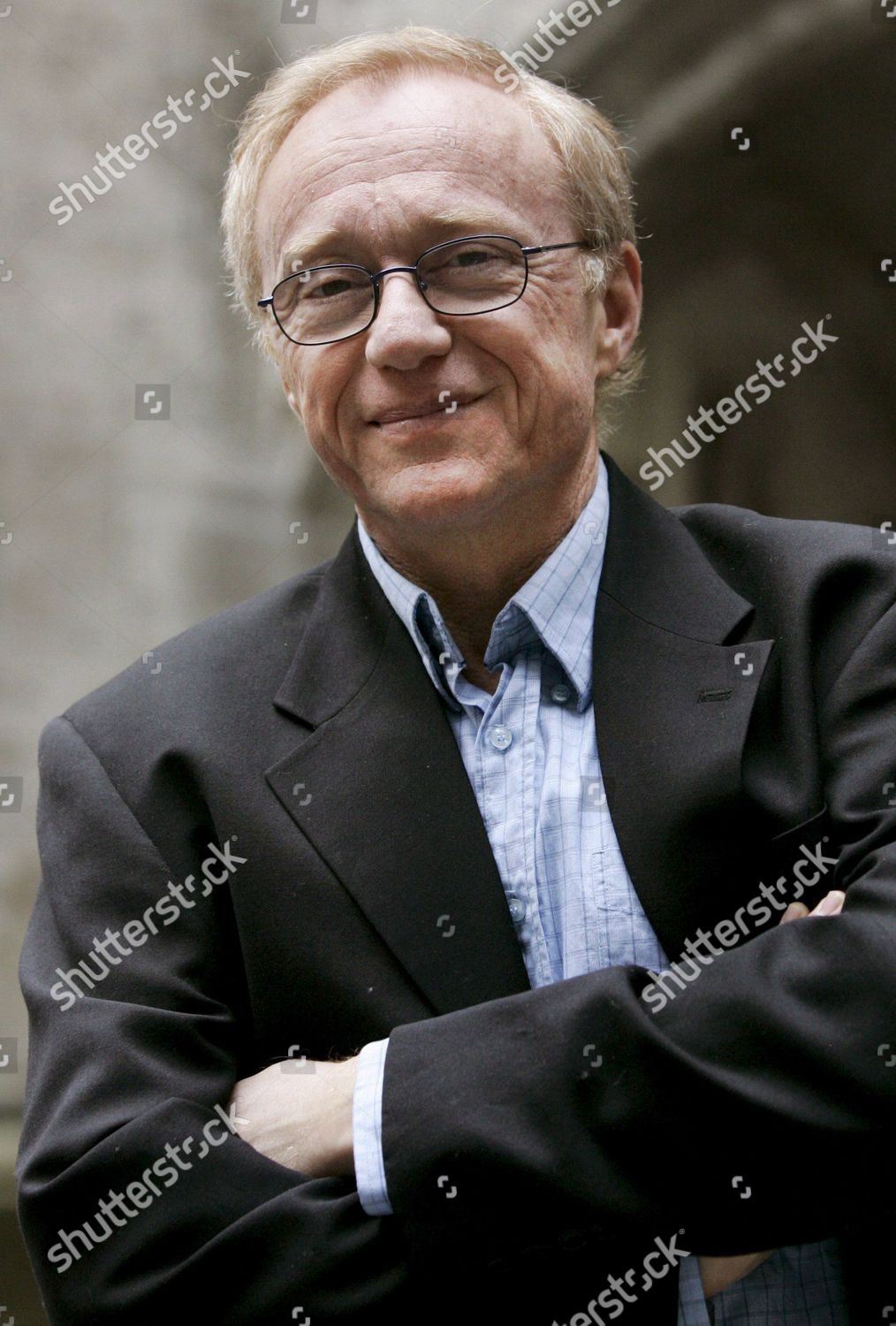 Israeli Author David Grossmann Poses Prior Editorial Stock Photo ...