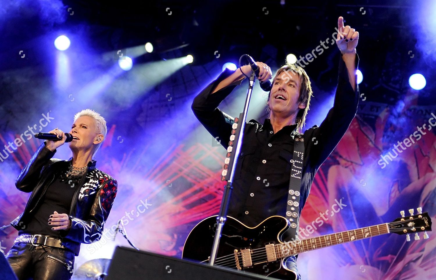 Members Swedish Pop Band Roxette Per Editorial Stock Photo - Stock ...