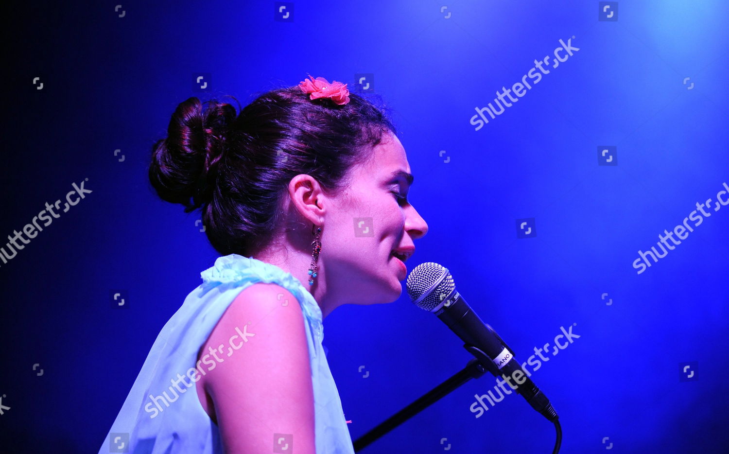 FRENCH-ISRAELI SINGER YAEL NAIM PERFORMS ON Editorial Stock Photo ...