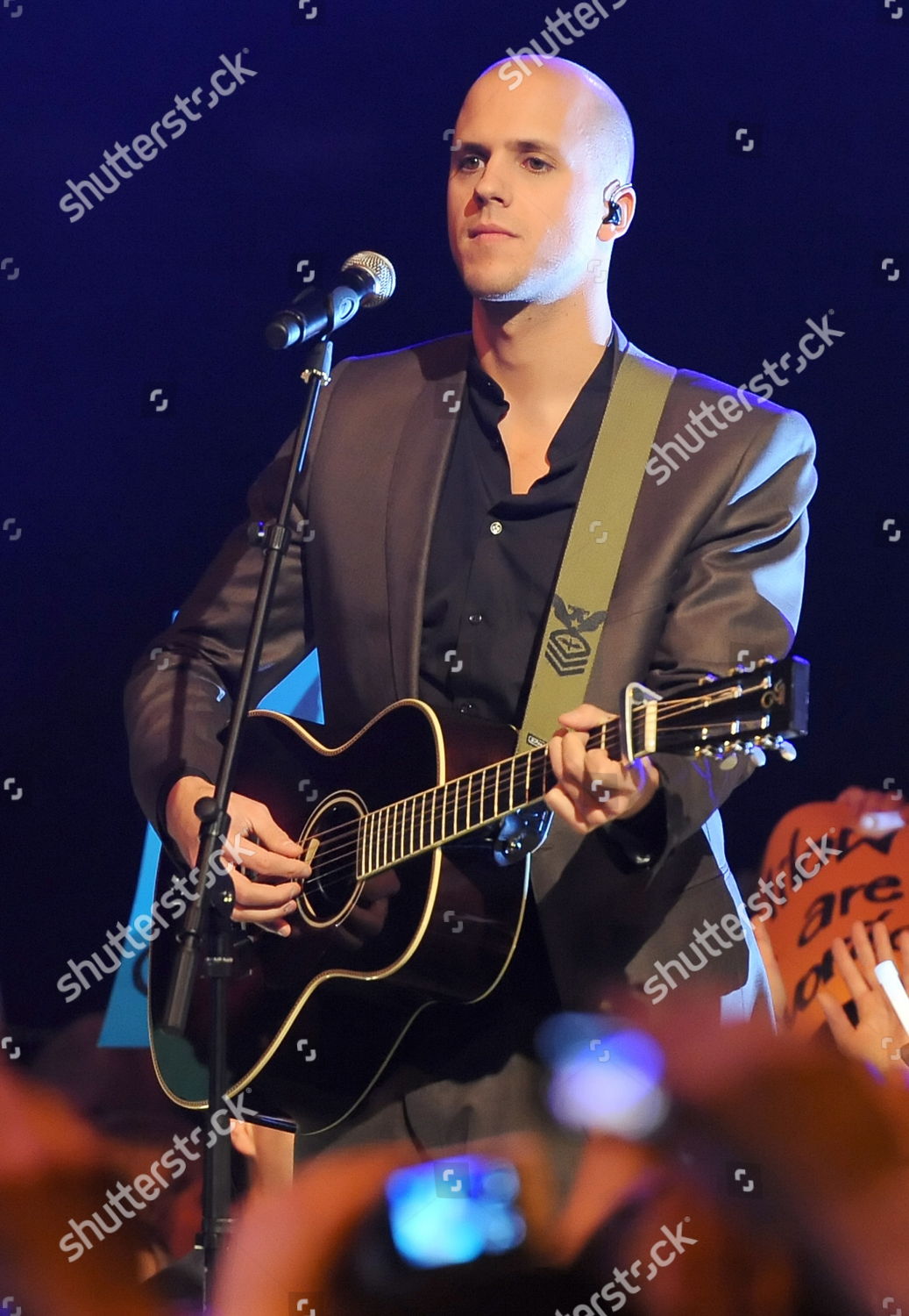 Belgian Singer Milow Performs During Rtl2 Editorial Stock Photo - Stock ...