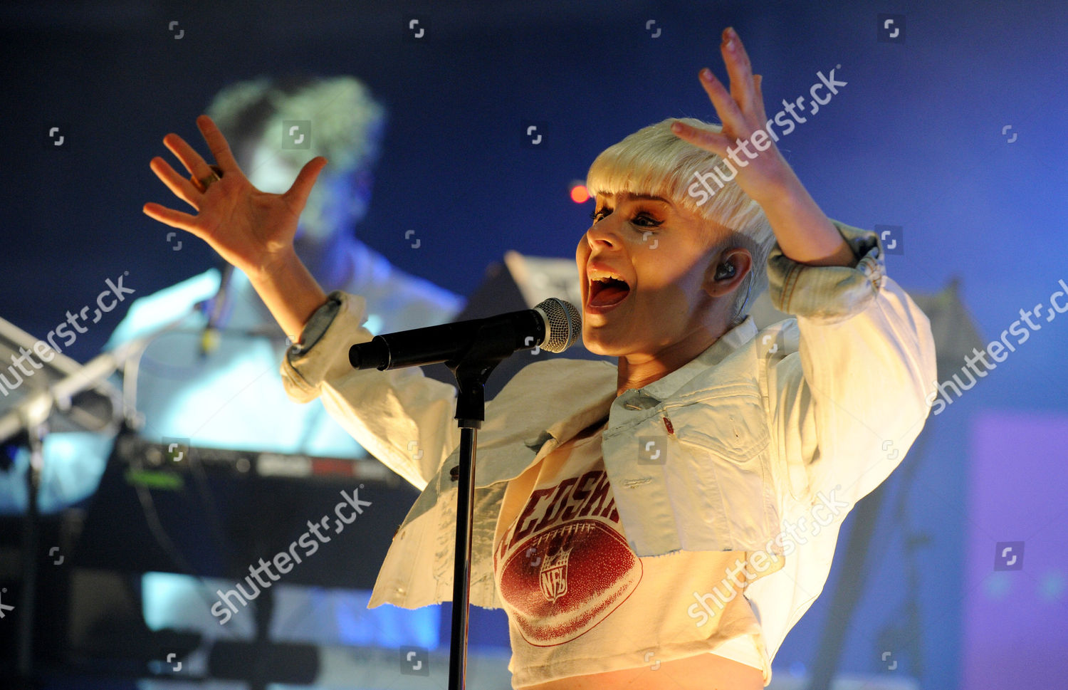 Swedish Singer Robyn Performs On Stage Editorial Stock Photo - Stock ...