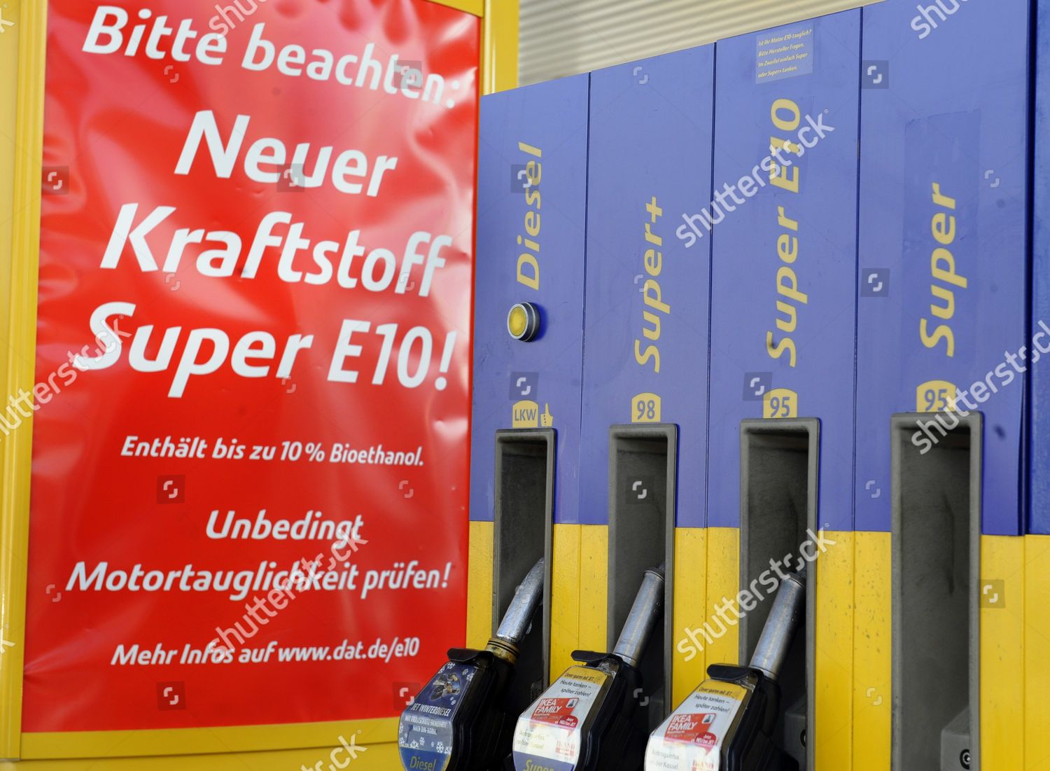 New Petrol Super E10 Bioethanol Share Editorial Stock Photo - Stock ...
