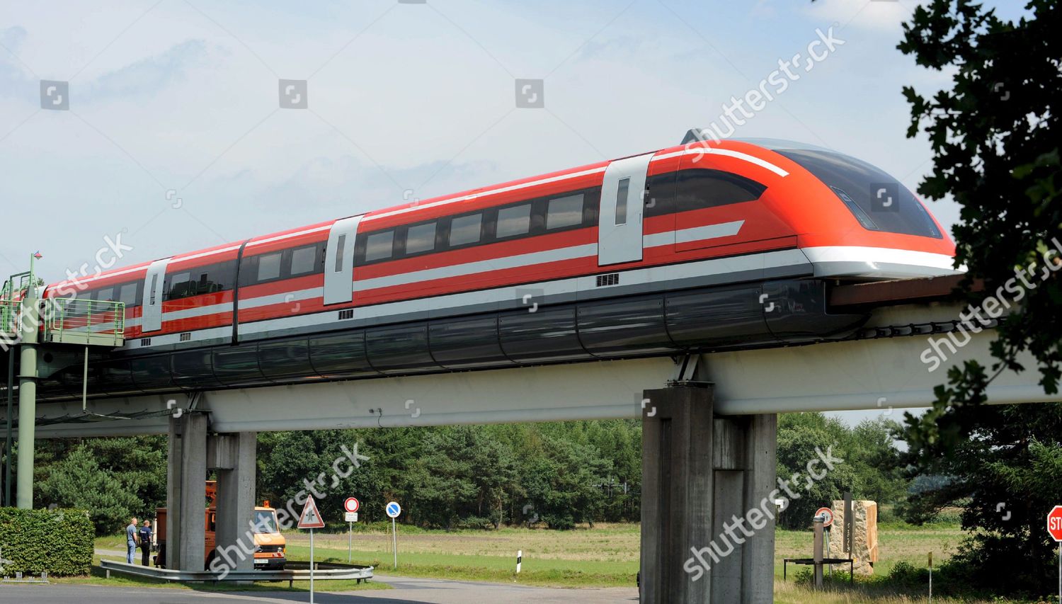 New Maglev Train Transrapid Tr 09 Editorial Stock Photo - Stock Image ...
