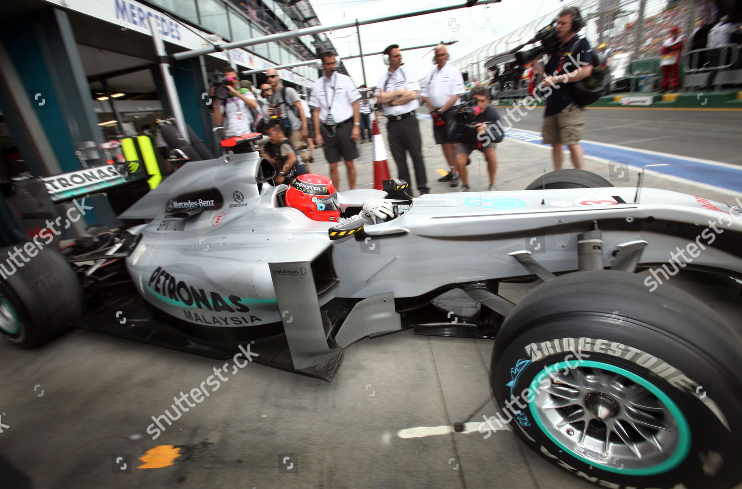 Teuton Formula One Drive Michael Schumacher Editorial Stock Photo ...