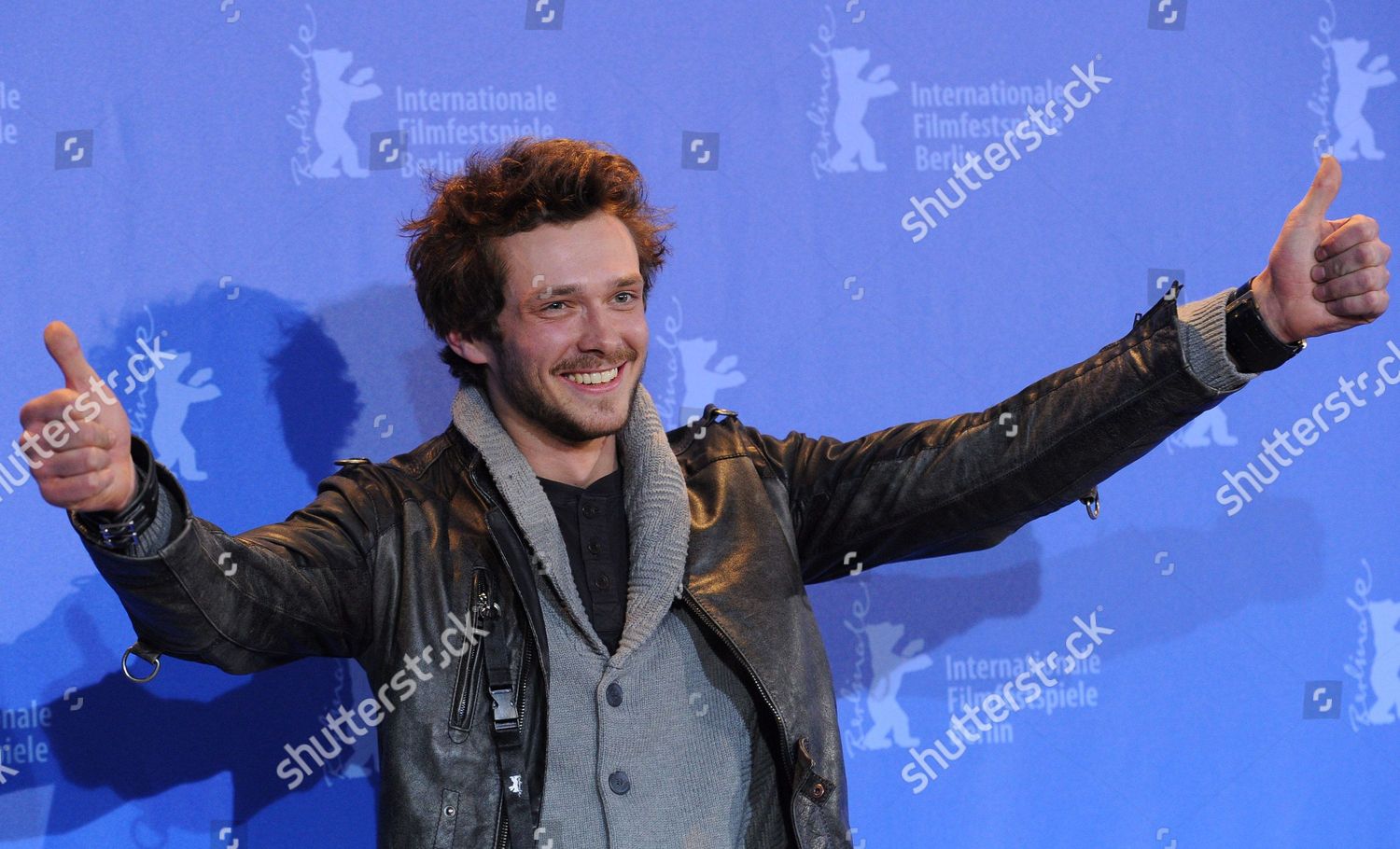 Russian Actor Grigory Dobrygin Poses During Editorial Stock Photo ...