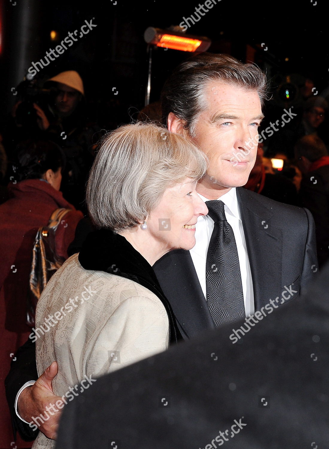 Irish Actor Pierce Brosnan His Mother Editorial Stock Photo - Stock ...