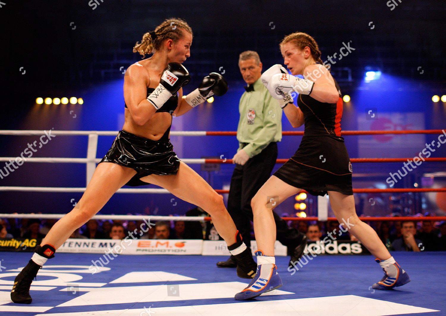 Featherweight Boxing World Champion Ina Menzer Editorial Stock Photo ...