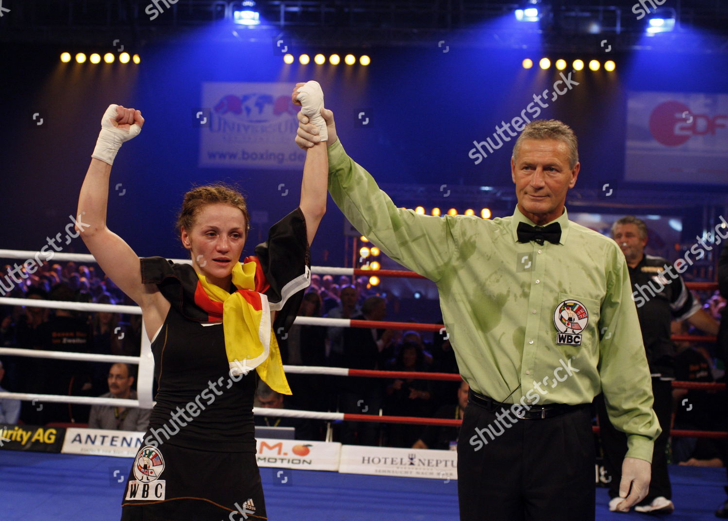 Featherweight Boxing World Champion Ina Menzer Editorial Stock Photo ...