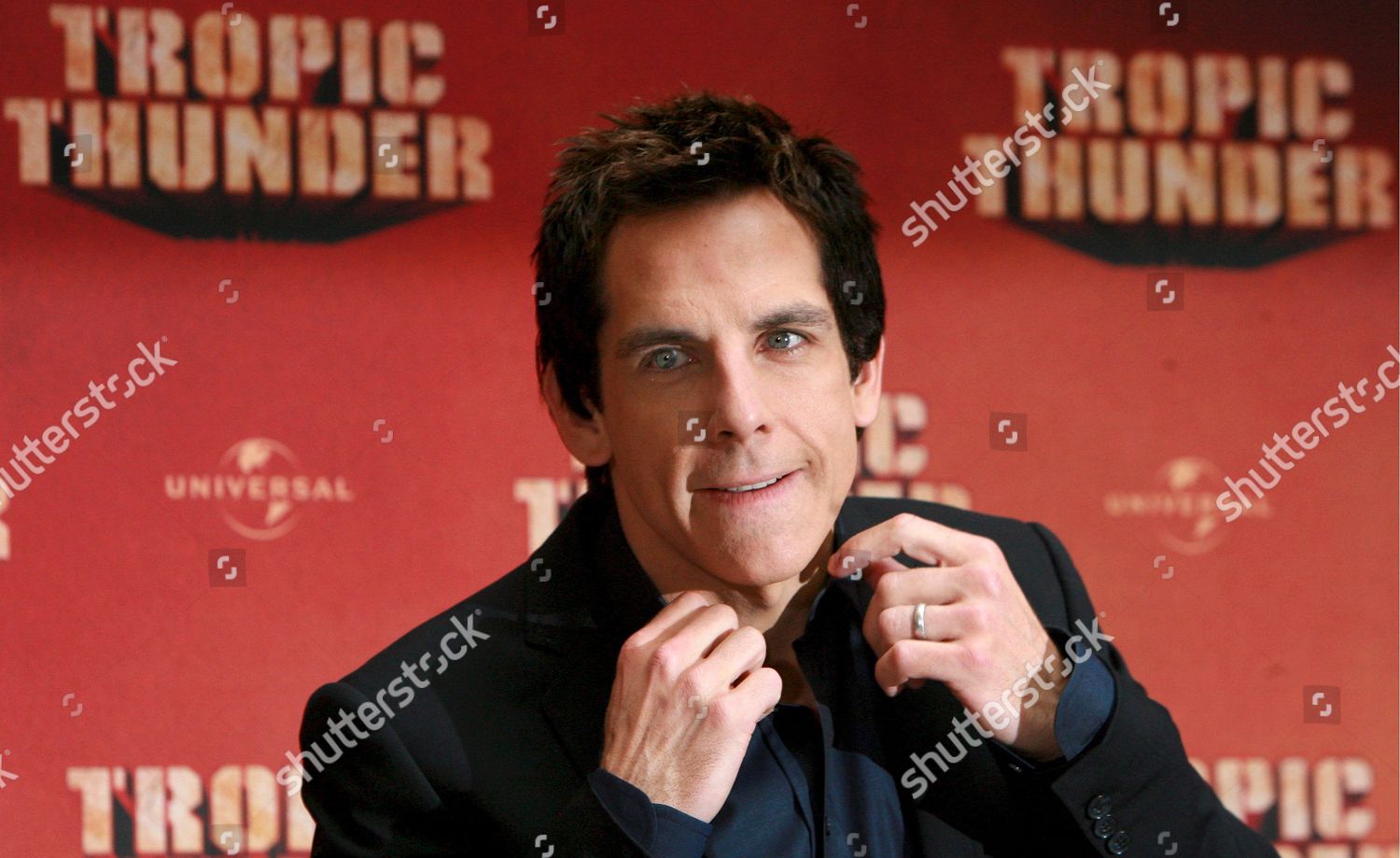 Us Actor Ben Stiller Poses During Editorial Stock Photo - Stock Image ...