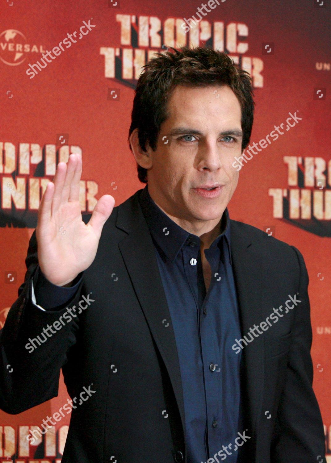 Us Actor Ben Stiller Poses During Editorial Stock Photo - Stock Image ...