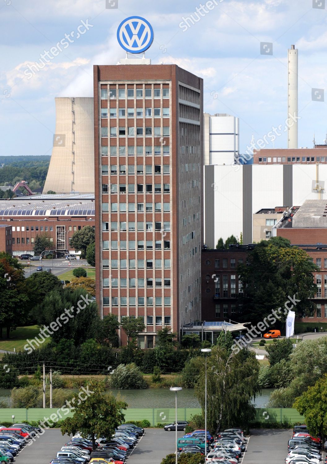 Administration Building Volkswagen Ag Vw Pictured Editorial Stock Photo ...