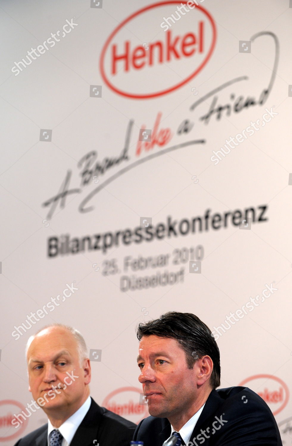 Chief Executive Officer Henkel Kasper Rorsted Editorial Stock Photo ...