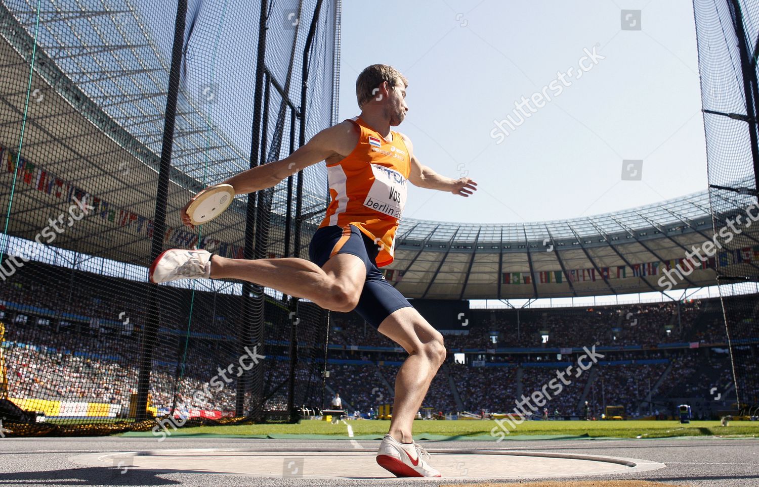 Ingmar Vos Netherlands Competes Discus Throw Editorial Stock Photo ...