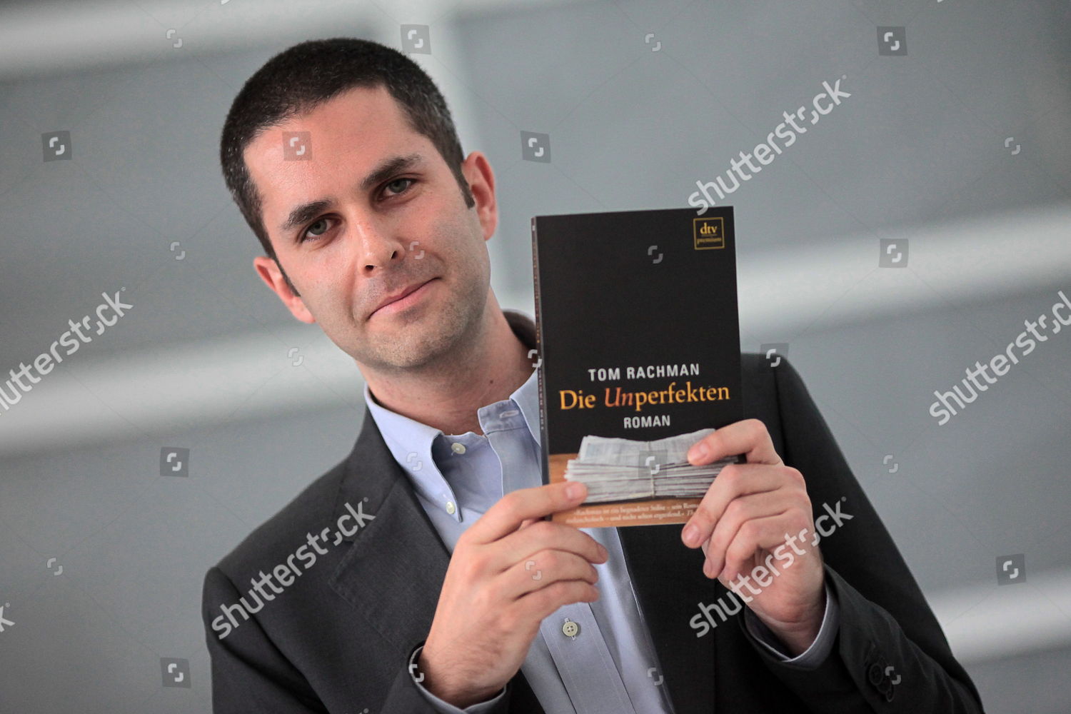 English Canadian Writer Tom Rachman Poses Editorial Stock Photo - Stock ...