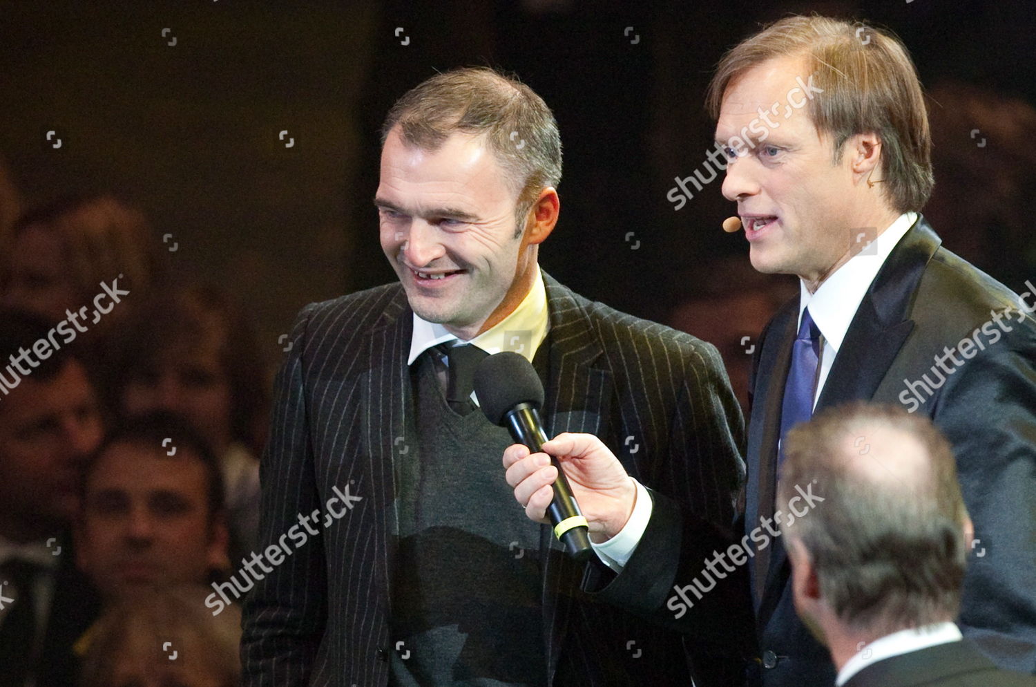 Presenter Gerhard Delling R Interviews Retired Editorial Stock Photo ...