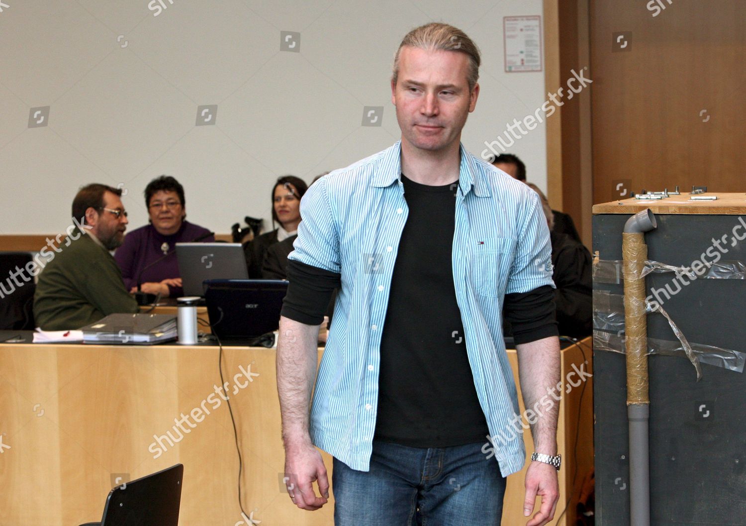Joint Plaintiff Michael Herrmann Passes Original Editorial Stock Photo ...