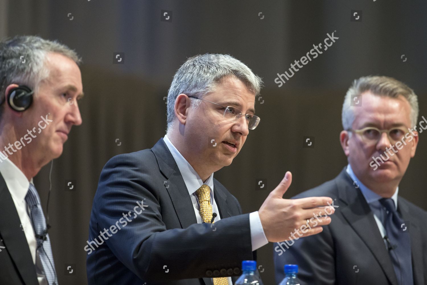 Severin Schwan Alan Hippe Editorial Stock Photo - Stock Image ...
