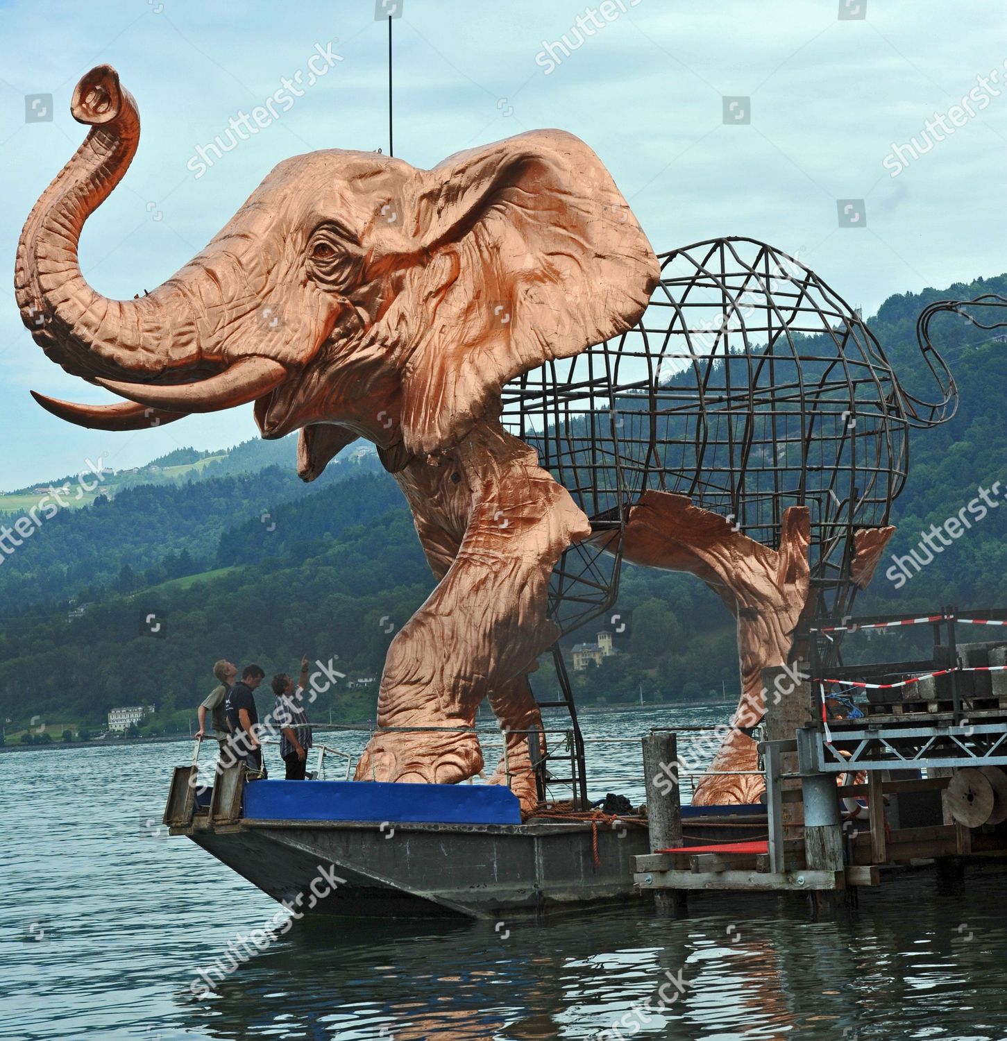 Huge Elephant Part Stage Setting Opera Editorial Stock Photo - Stock ...
