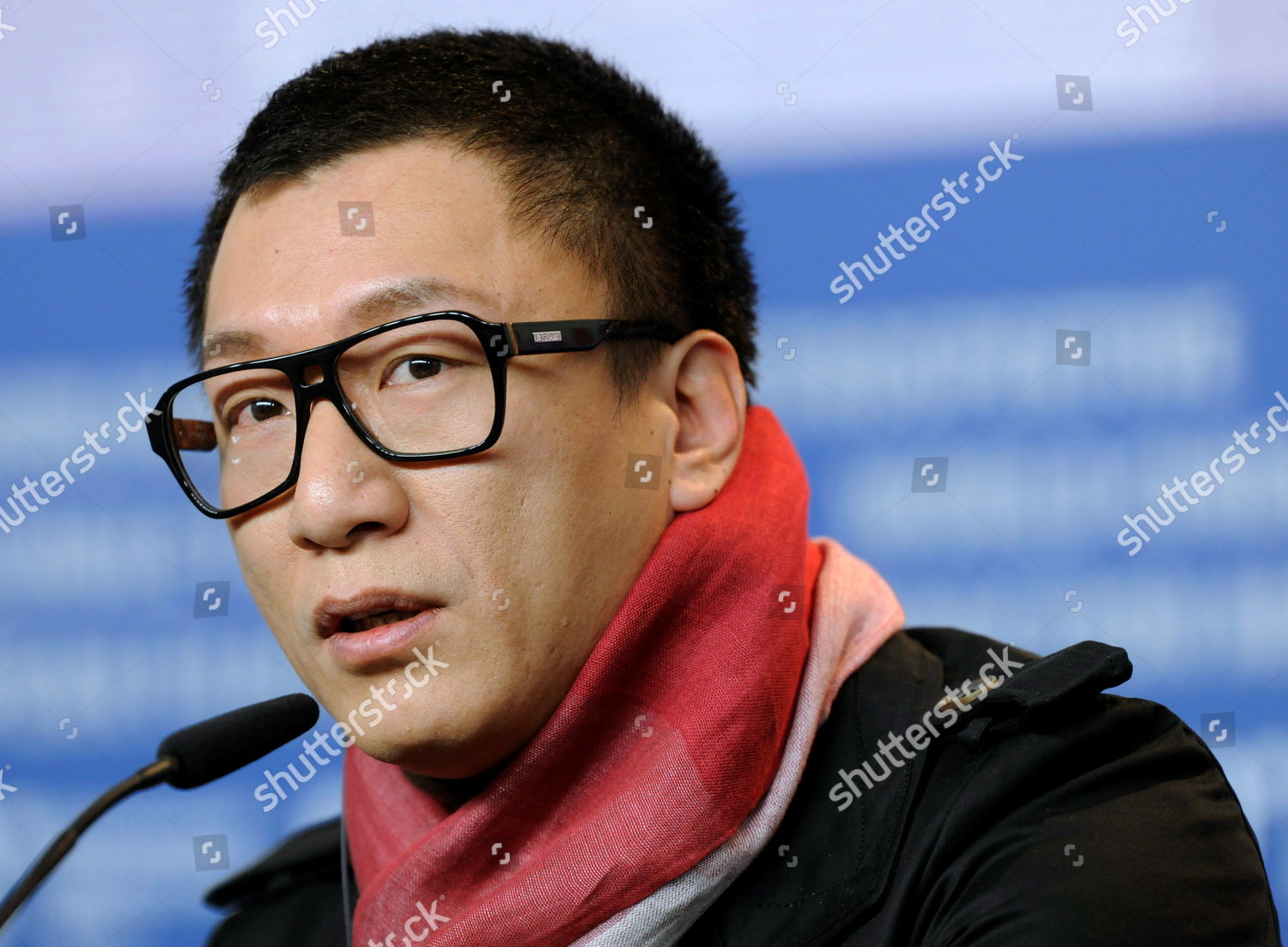 Chinese Actor Sun Honglei Attends Press Editorial Stock Photo - Stock ...