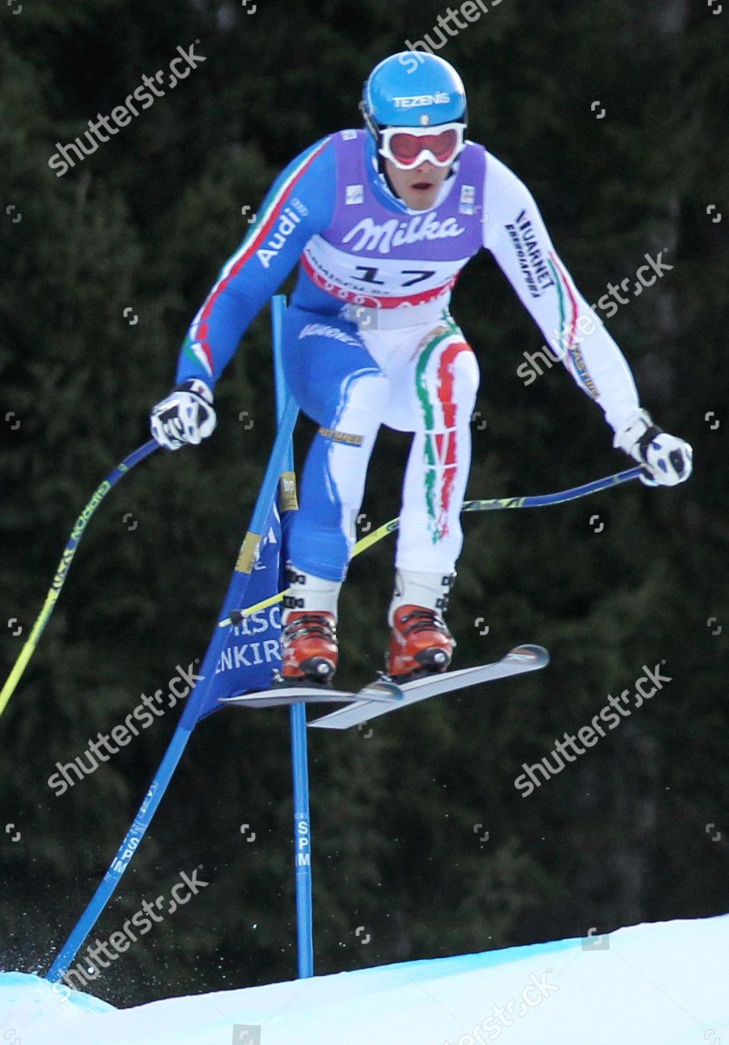 Christof Innerhofer Italy Speeds Down Slope Editorial Stock Photo ...