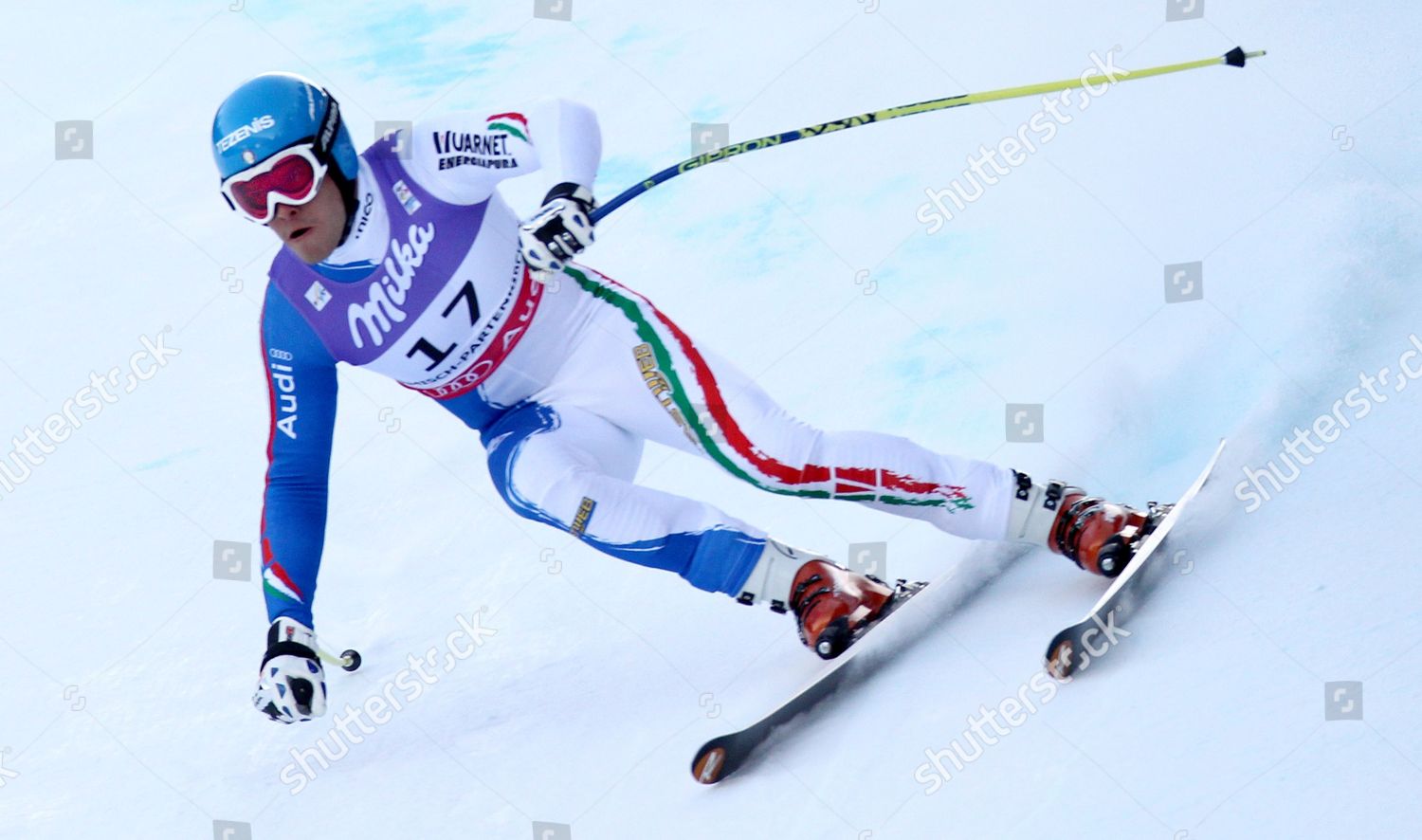 Christof Innerhofer Italy Speeds Down Slope Editorial Stock Photo ...