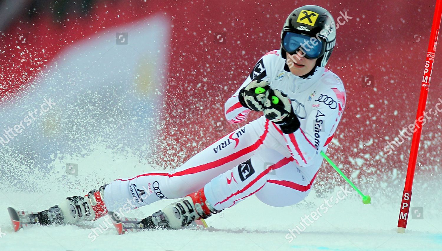 Kathrin Zettel Austria Clears Gate During Editorial Stock Photo - Stock ...