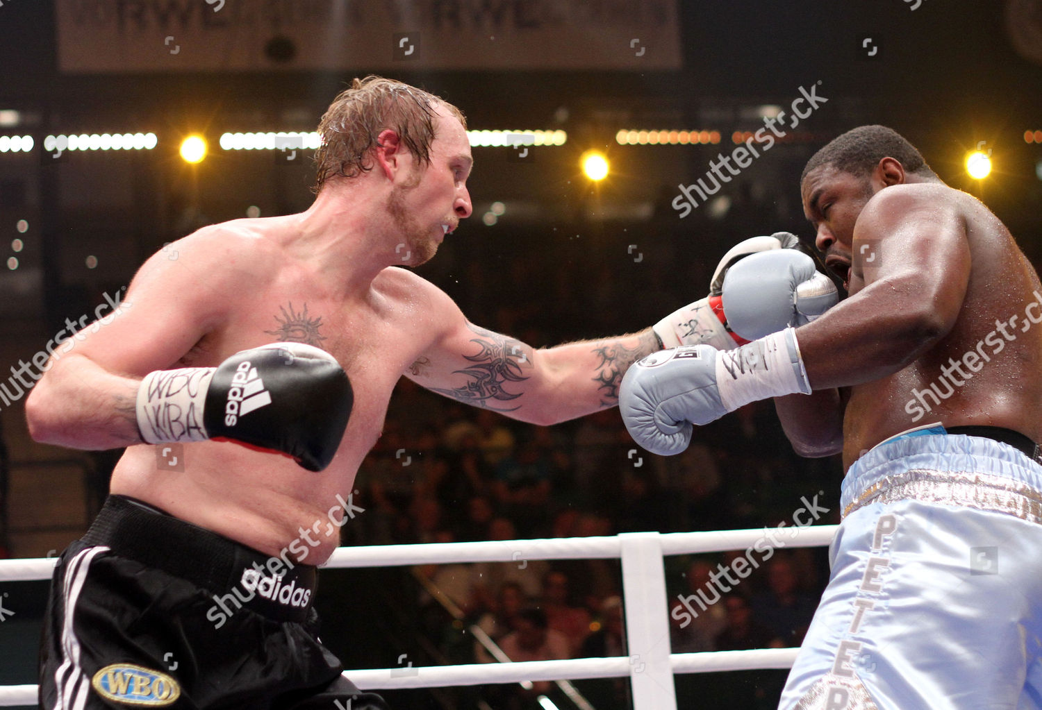 Former Wbc Heavyweight Champion Nigerian Boxer Editorial Stock Photo ...