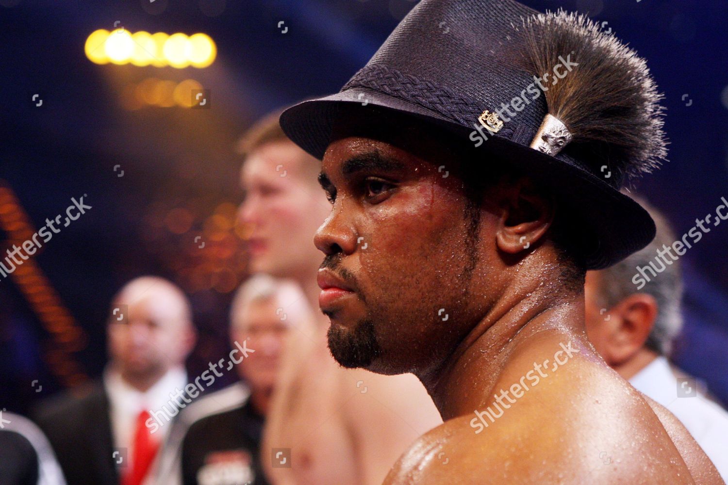 Us Heavyweight Boxer Eddie Chambers Celebrates Editorial Stock Photo ...