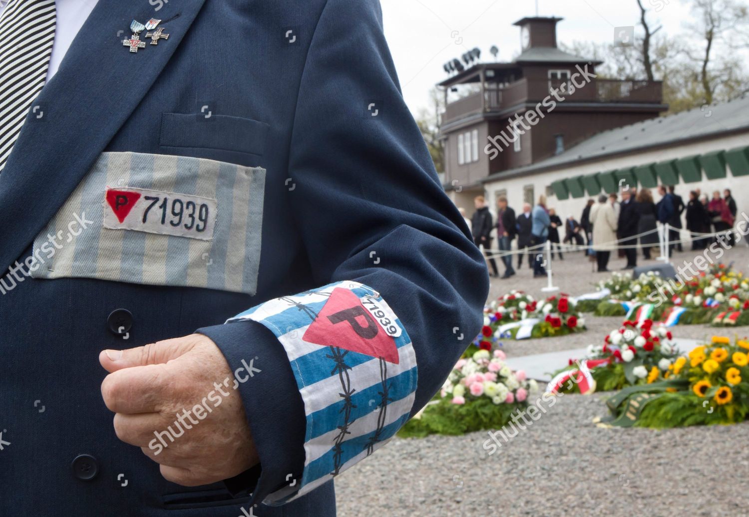 Former Inmates Concentration Camp Attend Annual Editorial Stock Photo ...