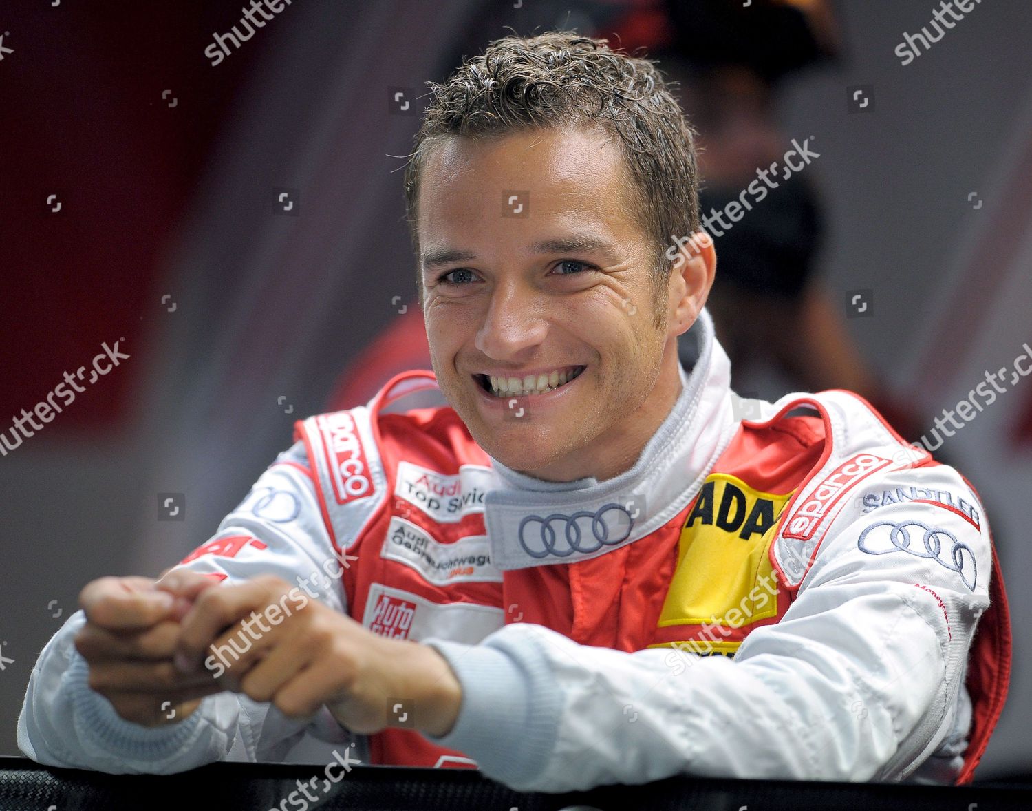 Germanys Timo Scheider Audi Smiles During Editorial Stock Photo - Stock ...