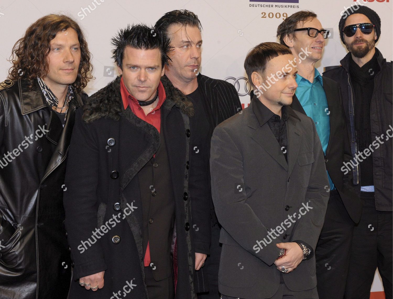 German Rock Band Rammstein Arrives Echo Editorial Stock Photo - Stock ...
