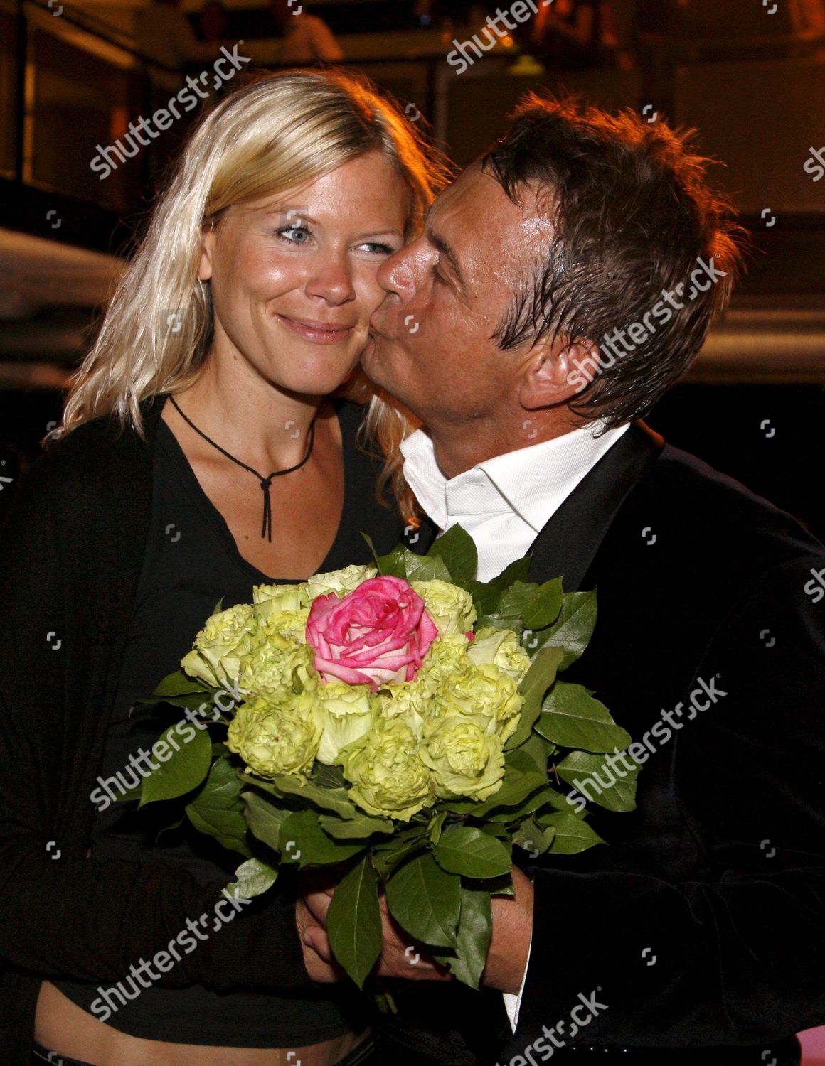 Actor Screenwriter Krystian Martinek His Wife Editorial Stock Photo ...