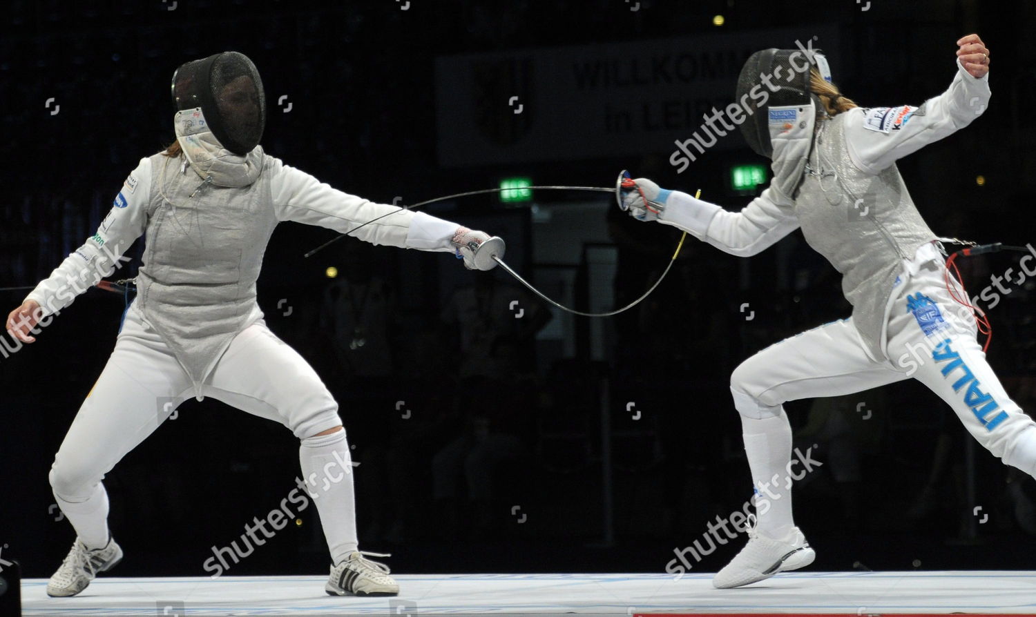 German Floret Fencer Martina Zacke L Editorial Stock Photo - Stock ...