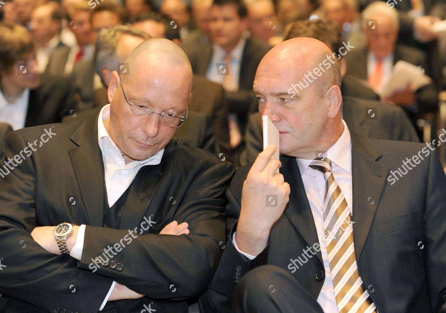 Uwe Hueck L Chairman Porsches Works Editorial Stock Photo - Stock Image ...