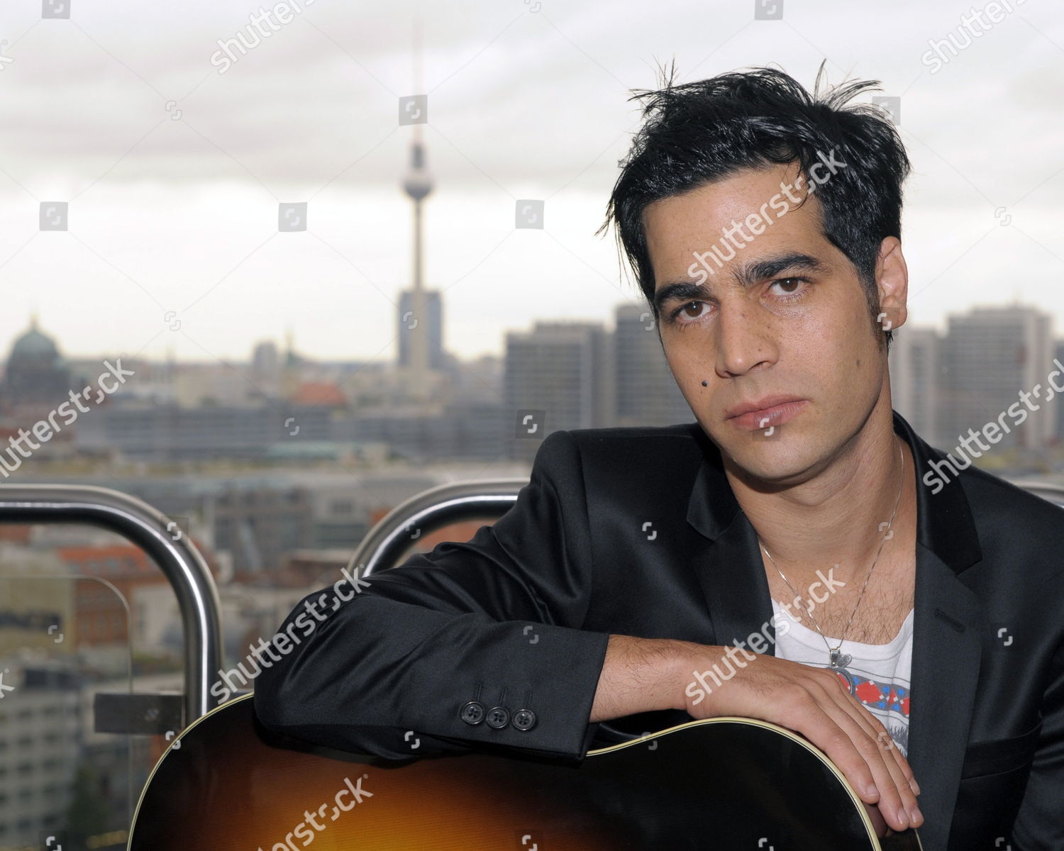 Israeli Singer Aviv Geffen Poses His Editorial Stock Photo - Stock ...