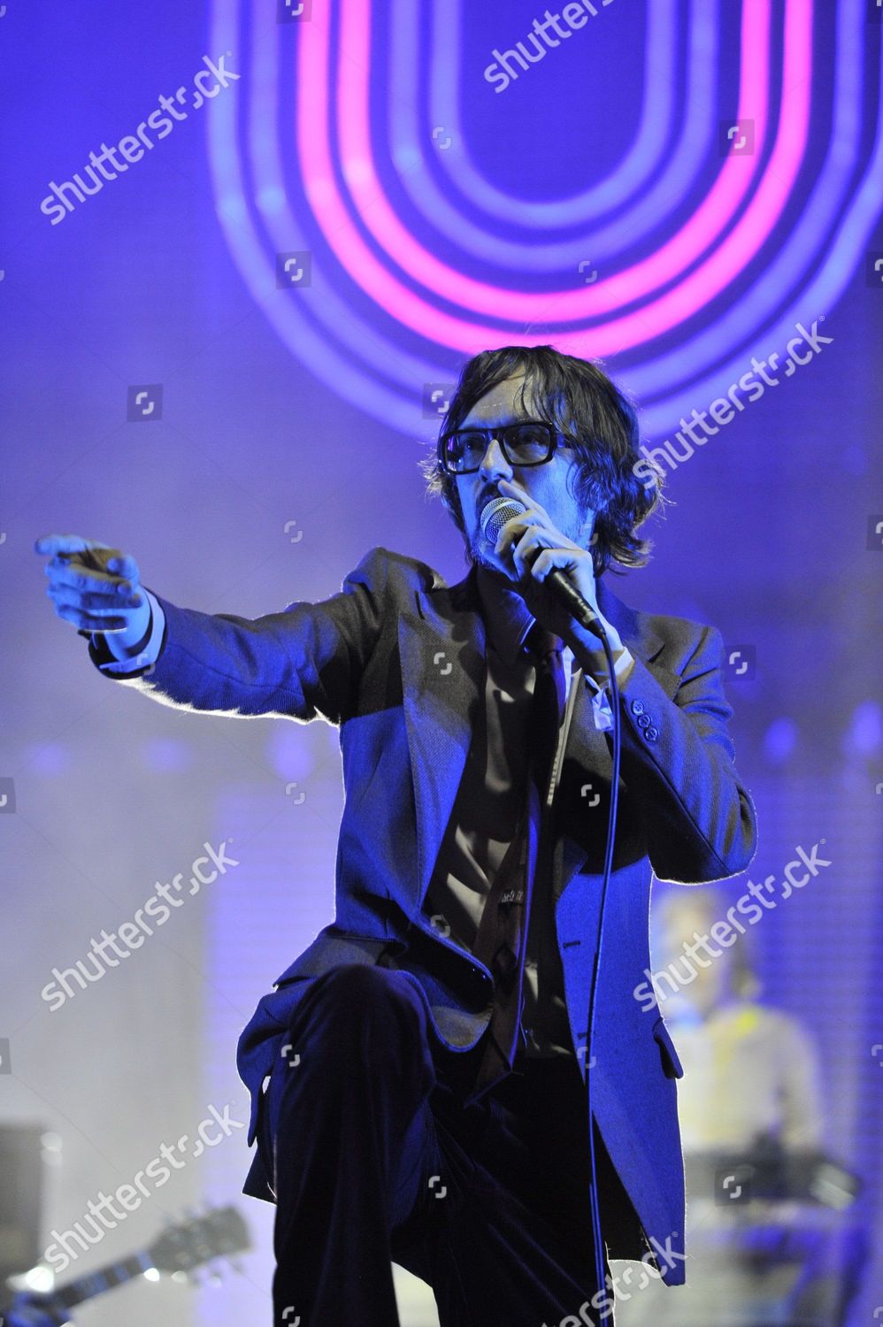 Lead Singer British Band Pulp Jarvis Editorial Stock Photo - Stock ...
